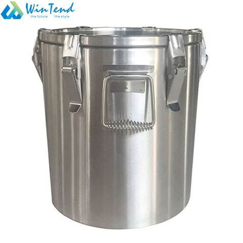 Great Certified Large Stainless Steel Bulk Food Storage Container Stock ...