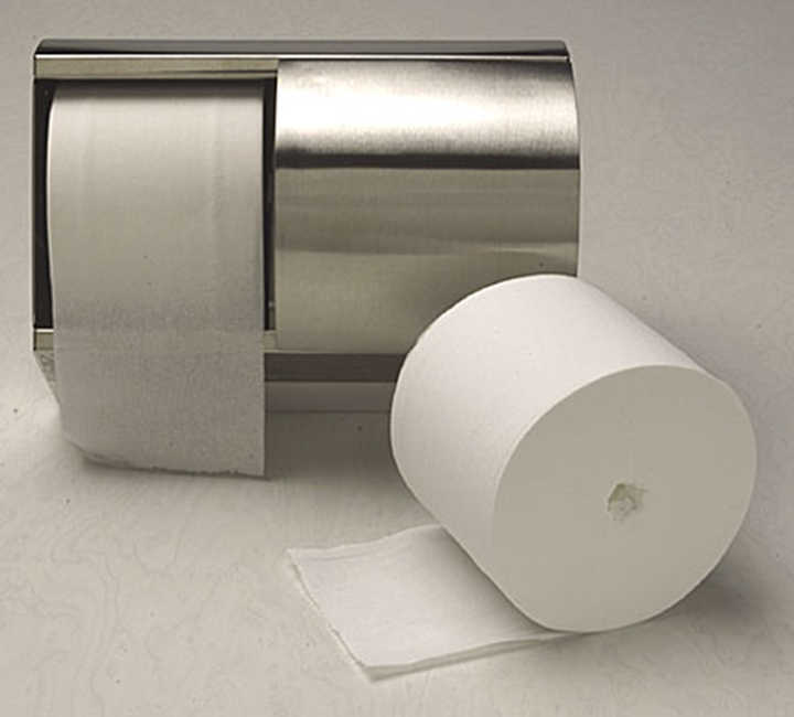 1ply Perforated Compact Coreless Toilet Paper - Standard Roll