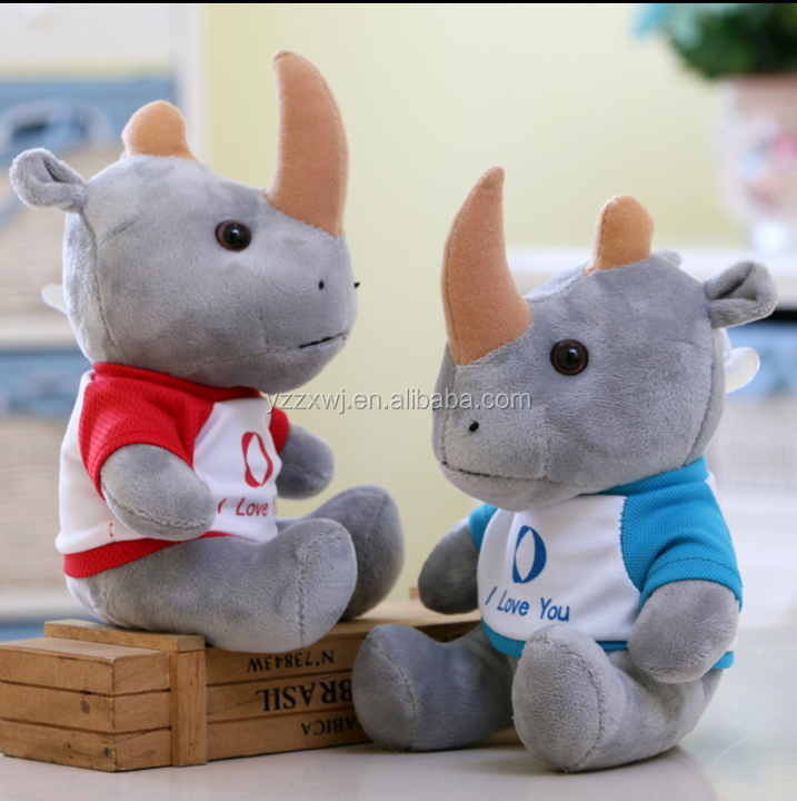 Cute Rhino Plush Toys - Perfect for Kids & Collectors