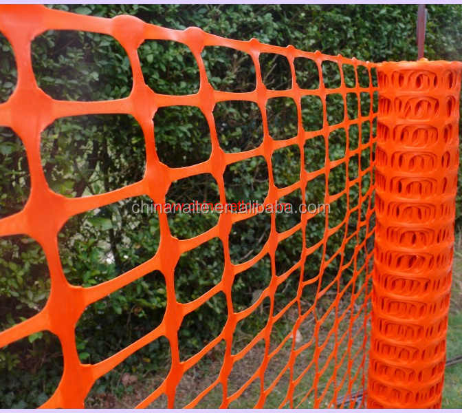 Orange Barricade Net - Construction Safety Solution