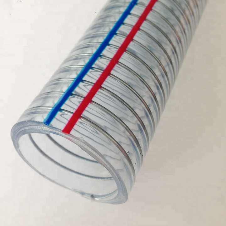 High Quality Flexible Transparent Reinforced Mesh Hose