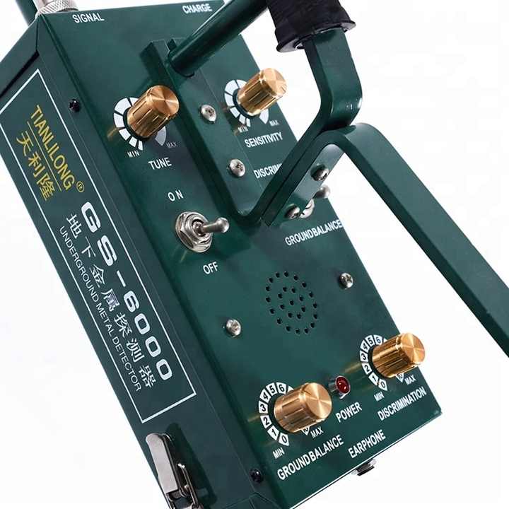 GS6000 Long Detecting Depth Underground Metal Detector Deep Earth Gold ...