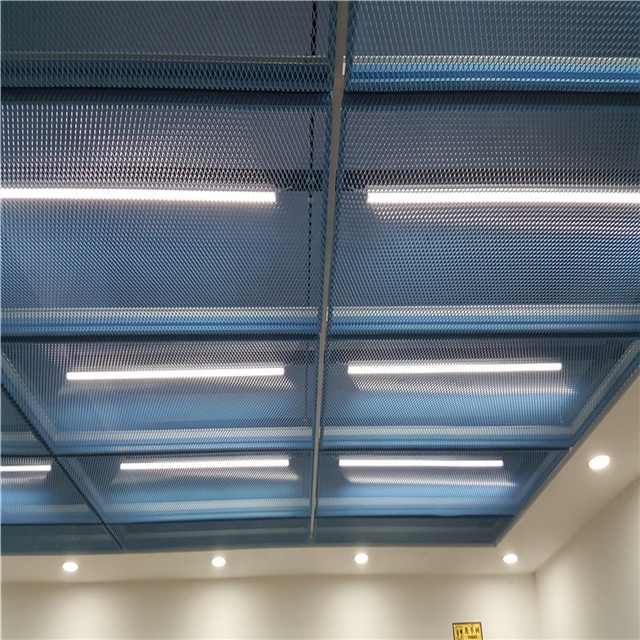 Powder Coated Suspended Ceilings - Expanded Metal Panels
