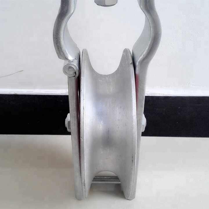 Wire Rope Pulley Block with Swivel Hook & Open Block Pulley - OEM