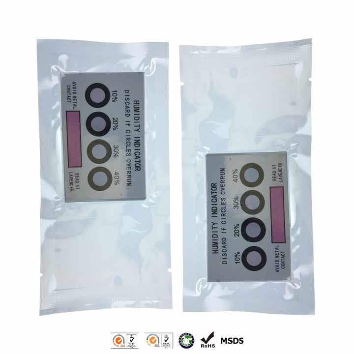 Hot Sale Humidity Indicator Cards Show 30%--50% Moisture Rate HIC for ...