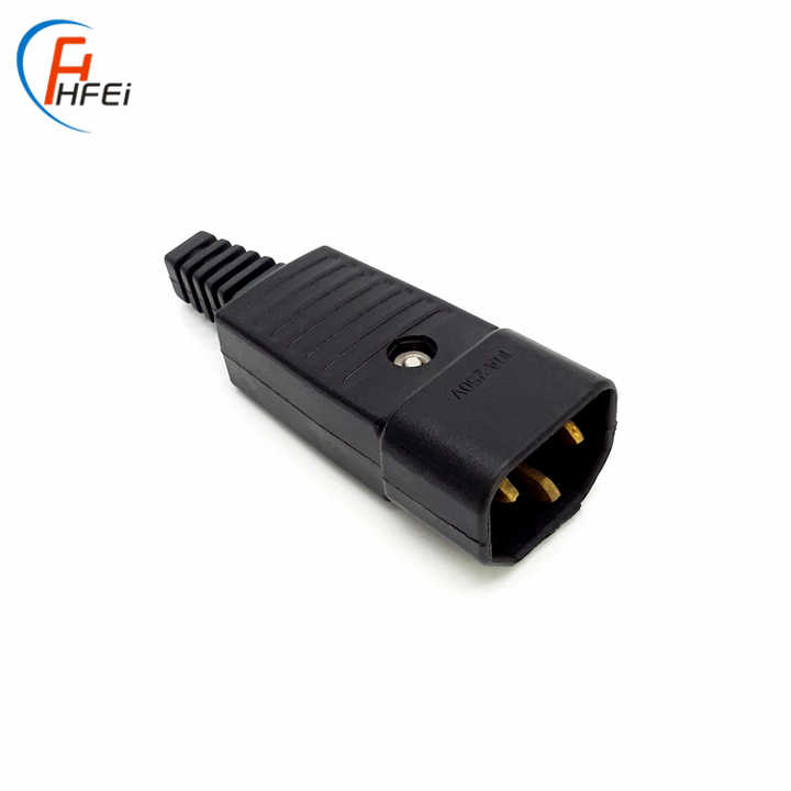 IEC C14 Plug to C13 Socket 10A Power Adapter - 50000 Cycles