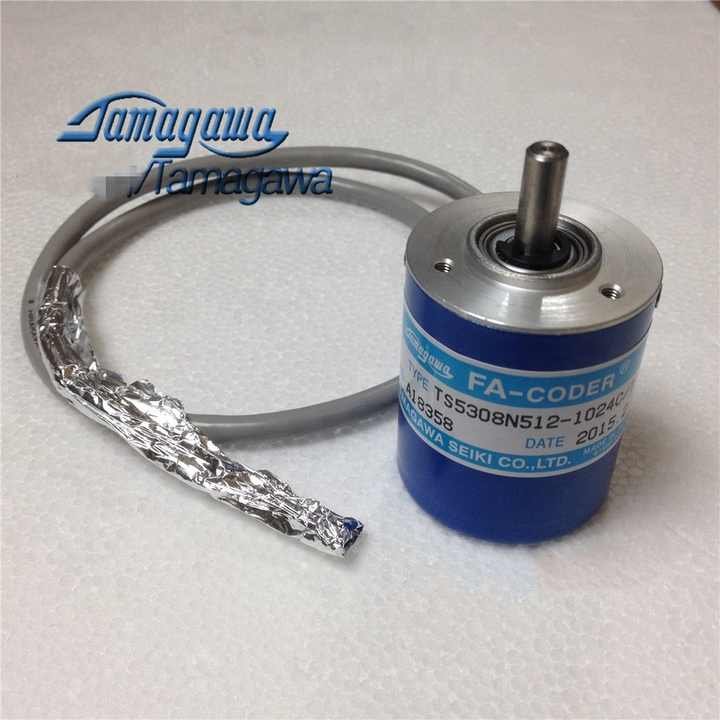 Tamagawa Incremental Rotary Encoder TS5308N512 OIS38-1024C/T-L3-5V ...
