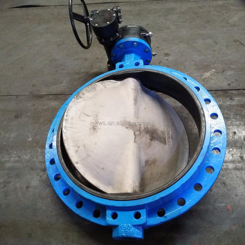 DN750 Full EPDM Lined Short Flange Butterfly Valve| Alibaba.com