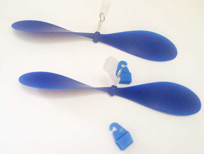 6 Inch Rubber Band Powered Propeller Set for RC Planes & Toy Aircraft ...