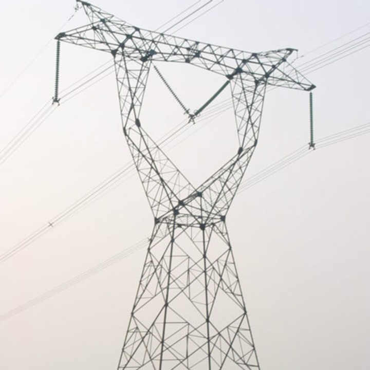 132kv High Voltage Transmission Tower - Power Line Steel Structure