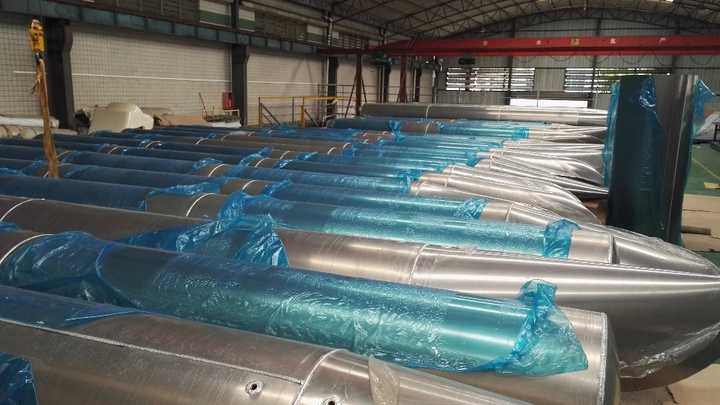 Aluminum Pontoons Tubes for Pontoon Boat - Gecertificeerde Pontons