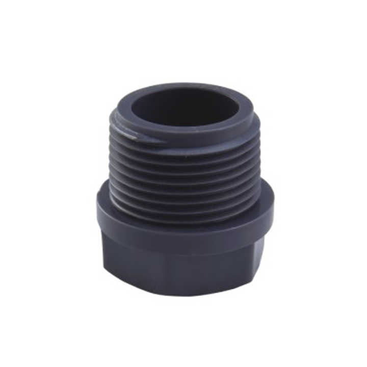 BS4346 PVC U PVC-U Male Thread End Cap Plug Fittings Plastic Pipe ...