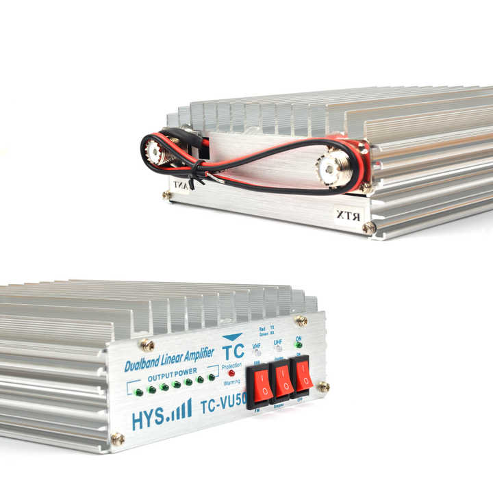 Dual Band VHF UHF Linear Amplifier Tc-Vu50 - 100W SSB