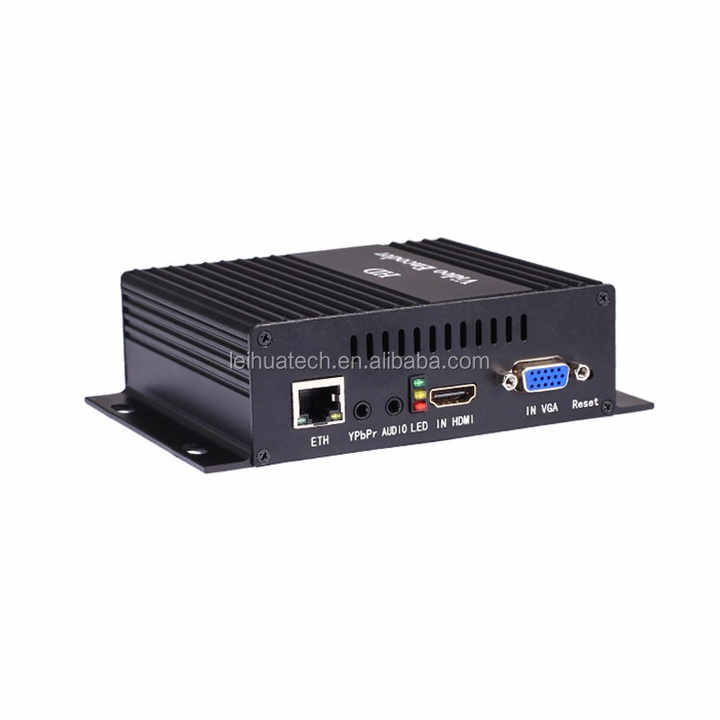 H.264 Encoding Device HD VGA Video Encoder 720/1080P IP Transmission ...