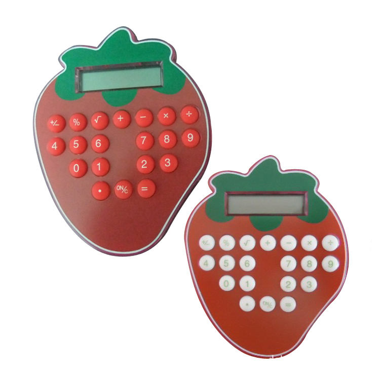 3D Fruit Strawberry Calculator - Perfect Promotional Gift
