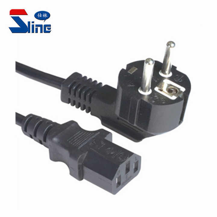 Indonesia 2 Pin Power Cord Plug - SNI Certified 2.5A 250V