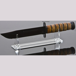 Buy Freestanding clear acrylic sword stand with Custom Designs ...