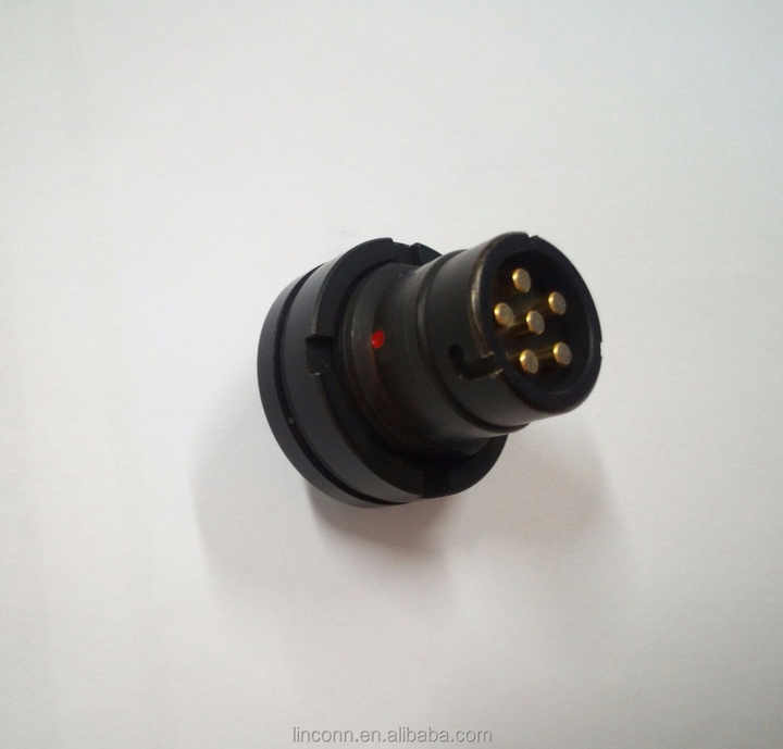 6Pin 27Pin U-329 U-283 Spring Connector for AN/PRC-25 Radio Headsets ...