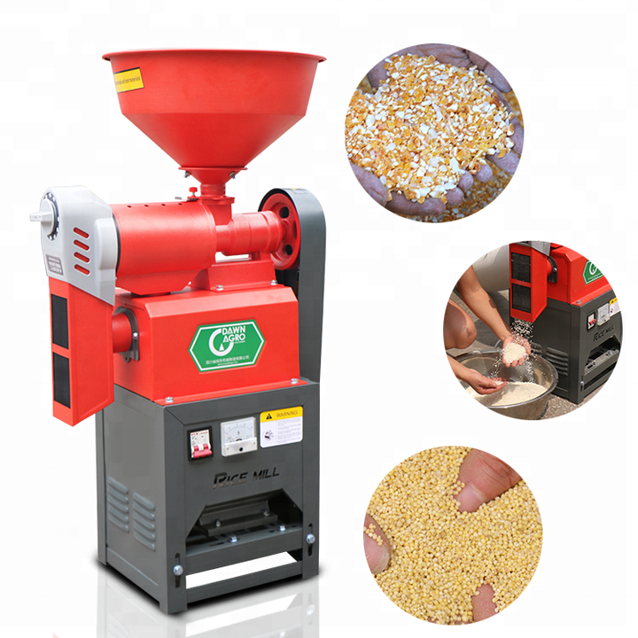 DAWN AGRO Portable Rice Mill - Efficient & Safe Operation