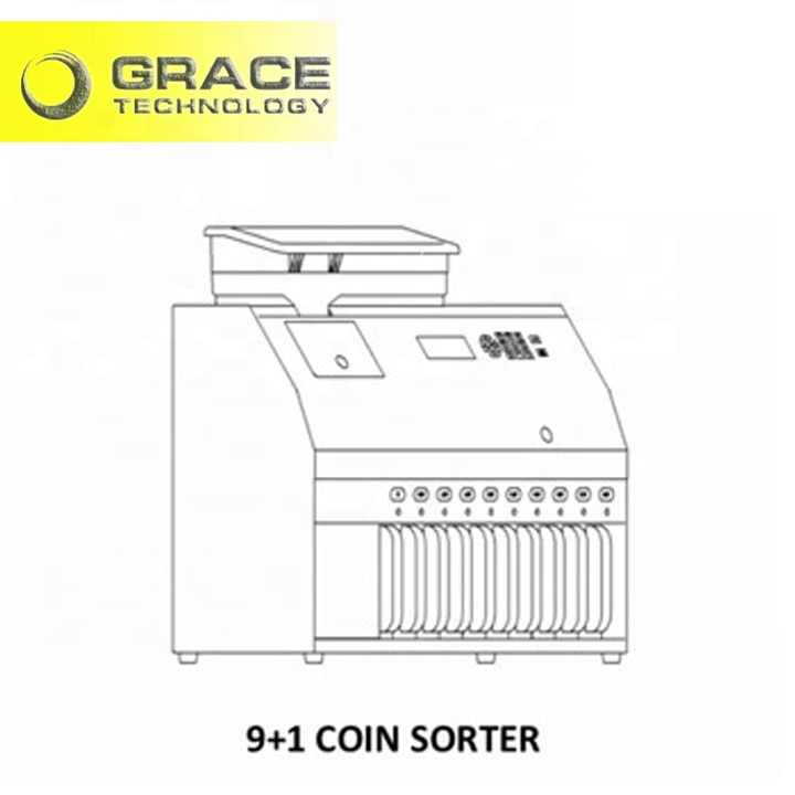 Professional Heavy Duty Euro Coin Counter and Sorter