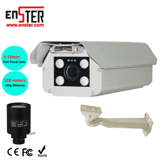 IR Long Distance 100M IP Camera - 1080p Full HD Vari-Focal Lens
