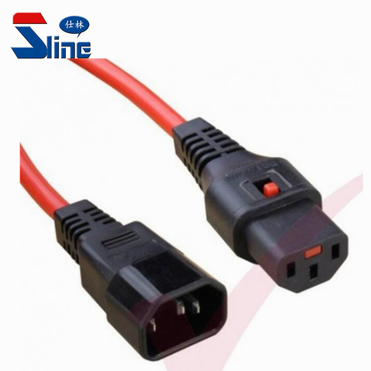 Fuente de cable de alimentación de red iec c14 a iec c13 de alta ...