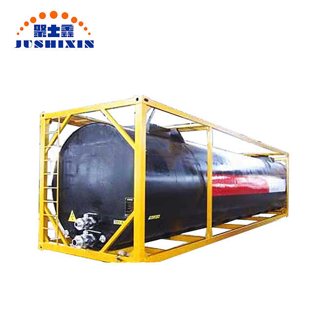 20ft ISO Tank Container 20ft Liquid Transport Tank Container 20ft Bulk ...