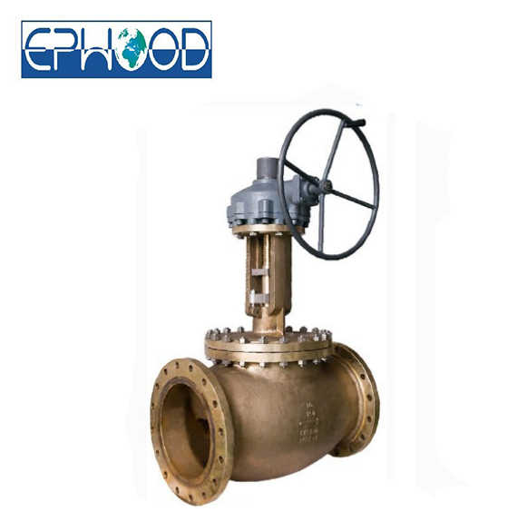 Aluminium bronze globe valve ASTM B148 UNS C95800 material