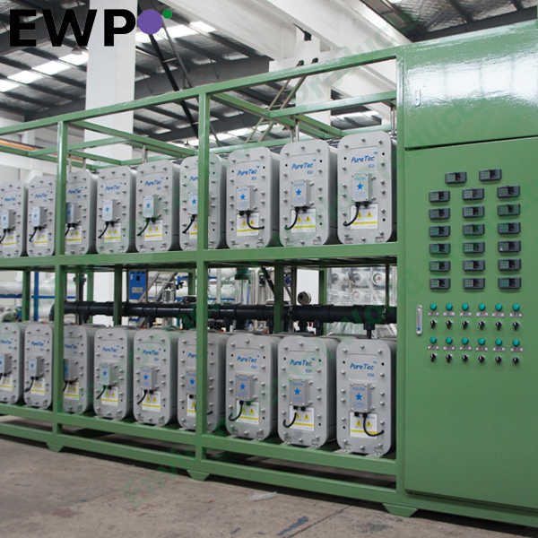 Continuous Electrodeionization (EDI) for Ultrapure Water