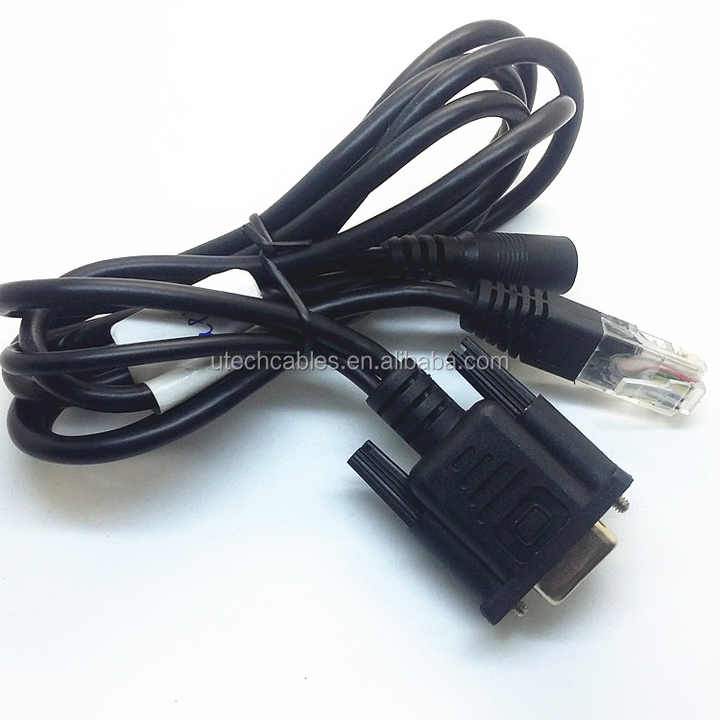 RS232 to RJ50 Scanner USB Cable for Datalogic Barcode Scanners