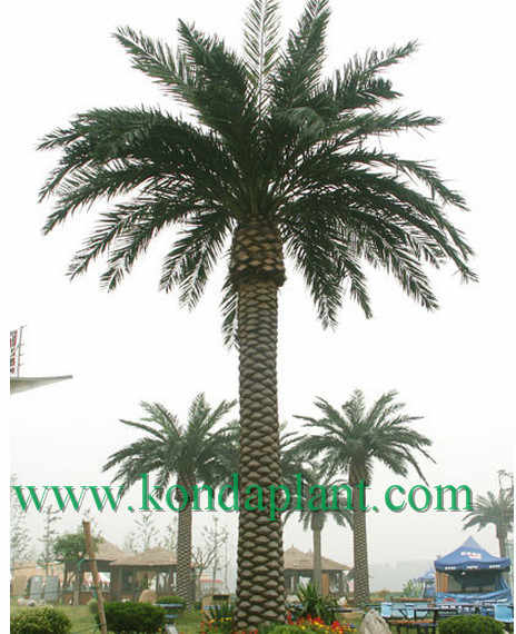 Durable Outdoor Artificial Palm Tree - Real Touch Leaves