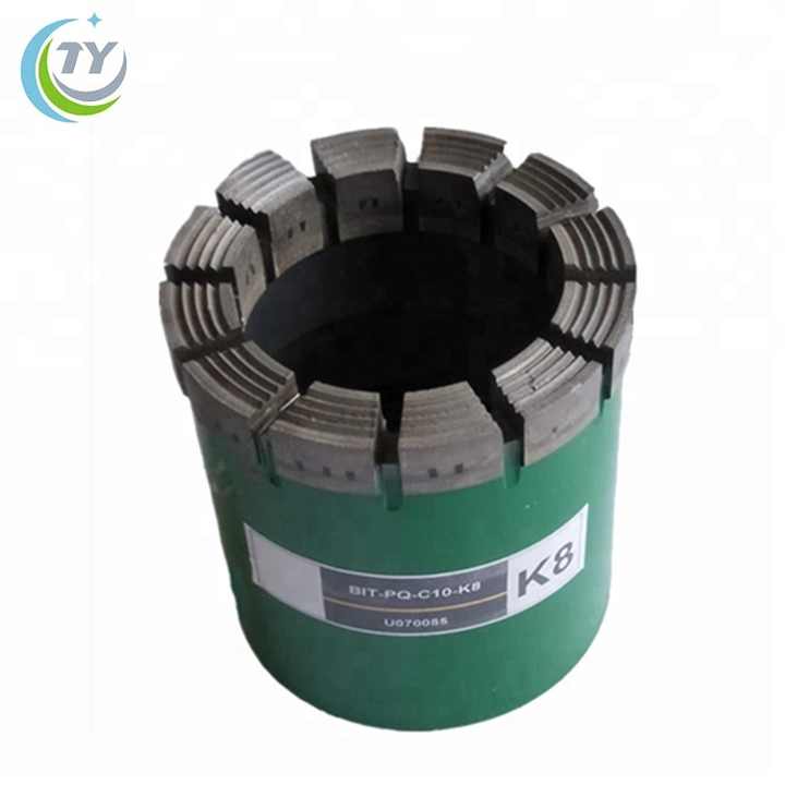 Geological Drilling BQ HQ NQ PQ B76 Sizes Diamond Core Bit for Mineral ...