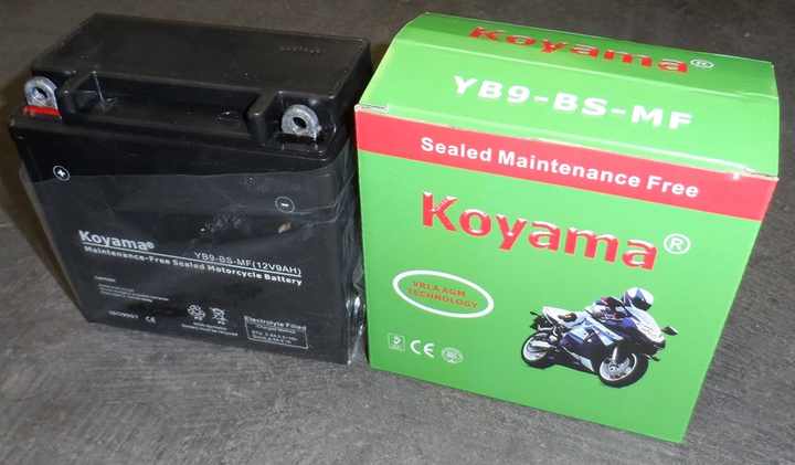 12N9-BS Motor/motorcycle Battery 12v9ah - Reliable Power