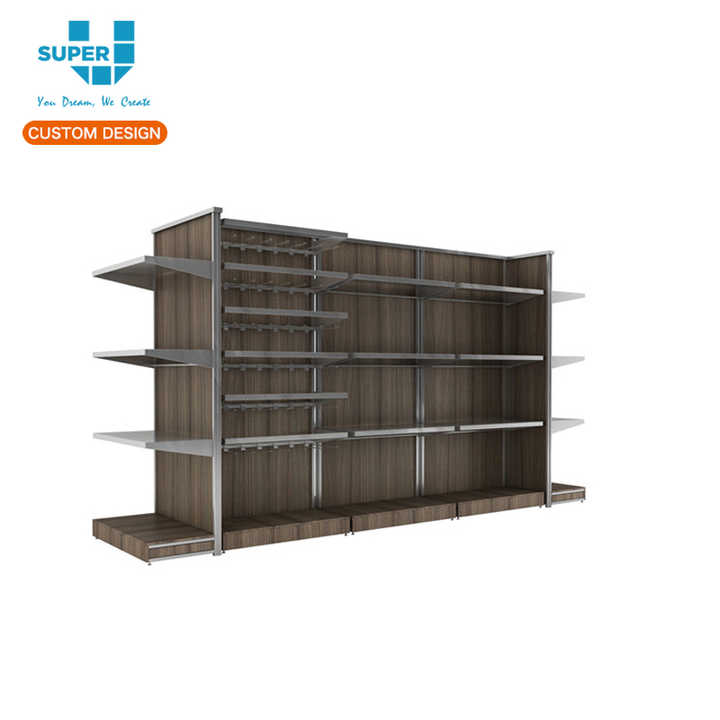 Custom Heavy Duty Shelves for Super Markets - Wood & More
