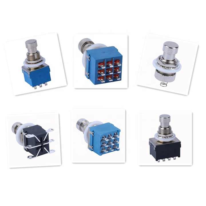 ABILKEEN 3PDT ON/OFF 9 Pin Stomp Pedal Switch - Reliable Control