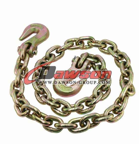 G70 Transport Chain with Cradle Clevis Grab Hooks (AS/NZS 4344 Standard)