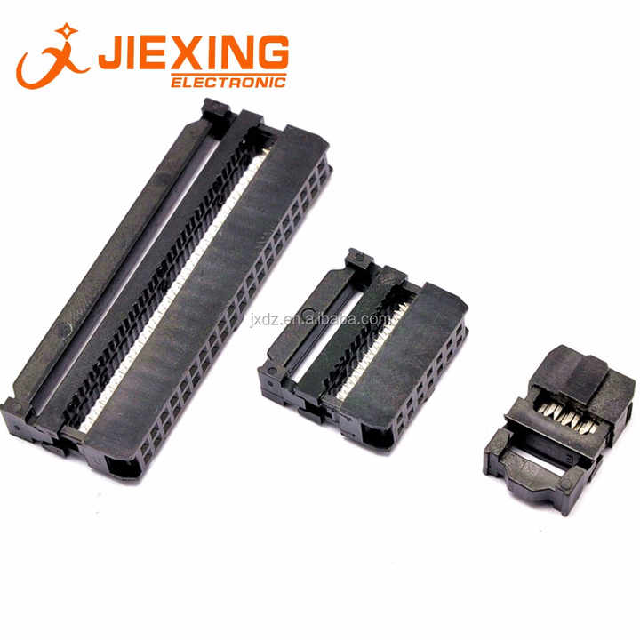 Flat Cable Connector 2.54mm 64pin 2X32P Female IDC Connector FC-32P ...