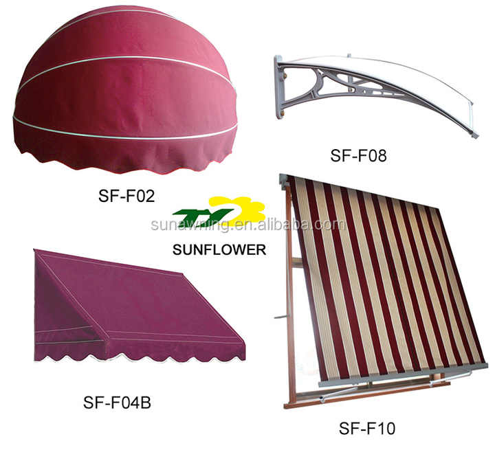 High quality and durable half round awning,balcony canopy| Alibaba.com