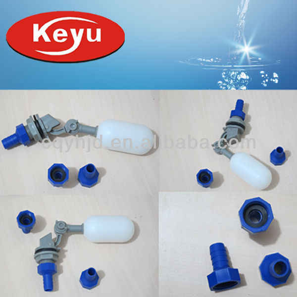 Mini Plastic Float Valve with Adapter - Reliable Water Control