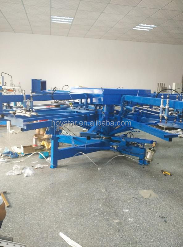 Precision and Efficiency with Professional 6 station automatic screen ...
