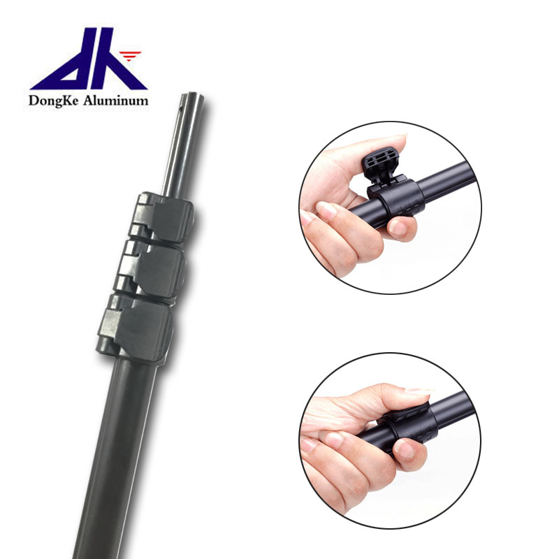 Telescopic Pole Locking Mechanism - Aluminum Flip Cam Lock