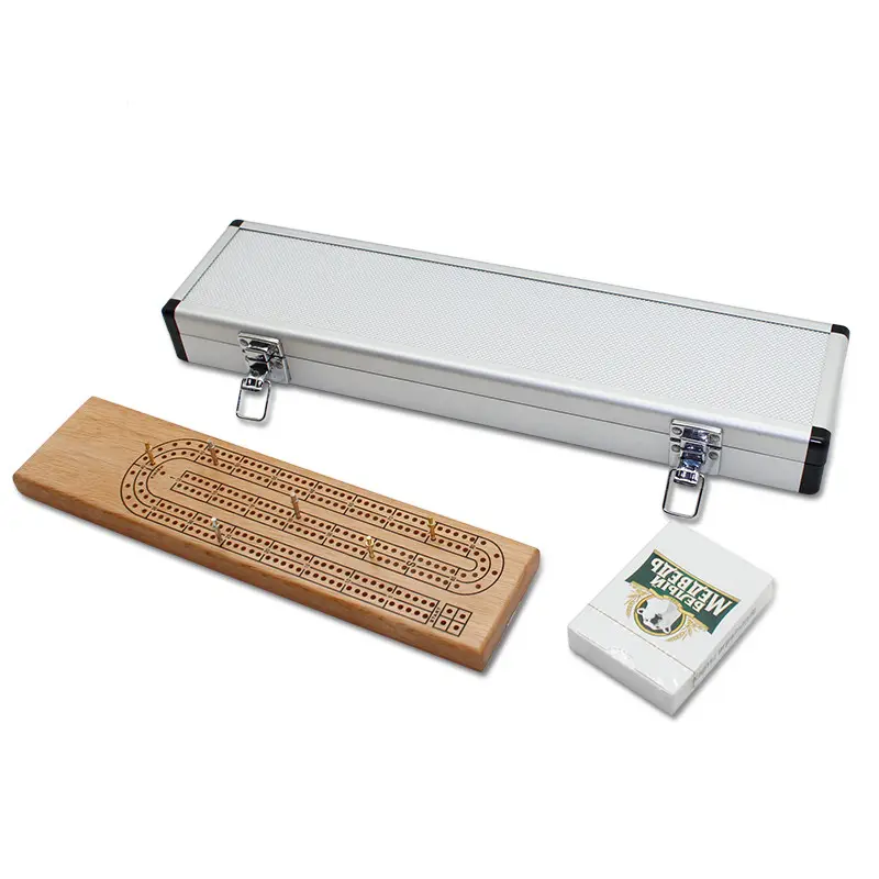 Continuous Cribbage Board, Premium Cribbage Board Game with 3-track ...