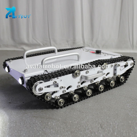 fire fighting robot chassis secondary development electric crawler ...