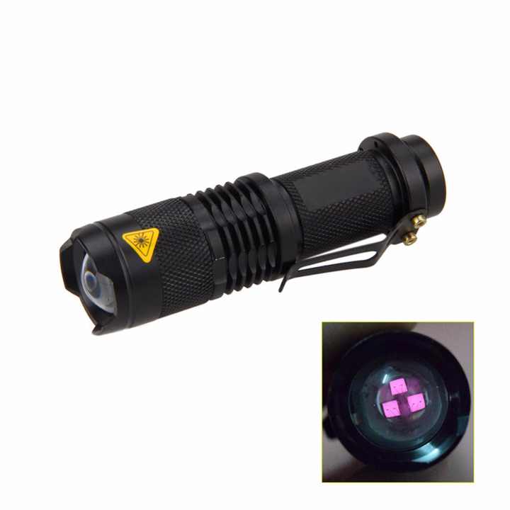 Outdoor Hunting IR Tactical Flashlight 3W 850nm 3core Zoomable Infrared ...