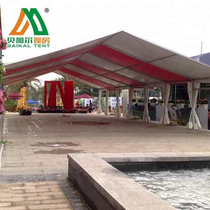 Aluminum Custom Made Big Outdoor Canvas/pvc Trade Show Party Tent