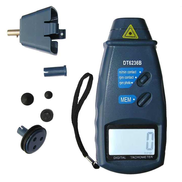 Digital Tachometer DT6236B - Precise RPM Measurement