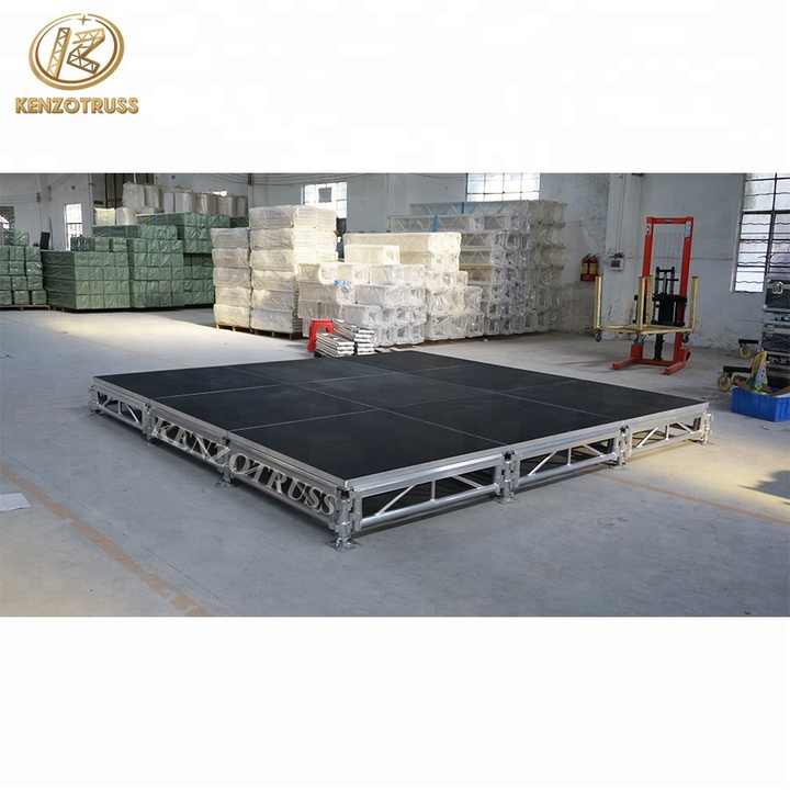 Removable Modular Wooden Platform Stage - Portable & Durable