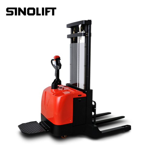 Sinolift E100 E150 E200 Light Duty Mini Electric Stacker With 80-200kg| Alibaba.com
