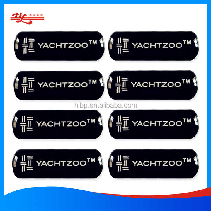 Custom Epoxy Resin Dome Label Stickers for Electronics