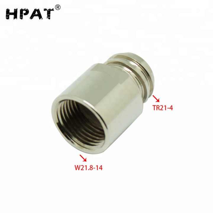CO2 Cylinders Tank Soda Thread TR21*4 to W21.8-14 Adapters